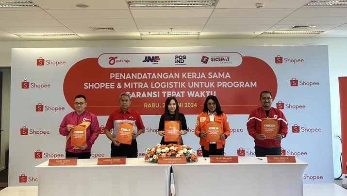 Perkuat Layanan Garansi Tepat Waktu, Shopee Gaet Perusahaan Logistik