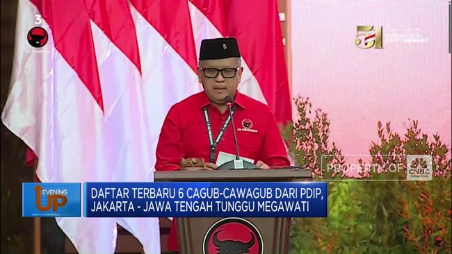 6 Cagub-Cawagub Dari PDIP, Jakarta - Jawa Tengah Tunggu Megawati