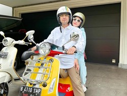 Gaya Anggun Nagita Dampingi Raffi Ahmad Dilantik Jadi Utusan Khusus Presiden