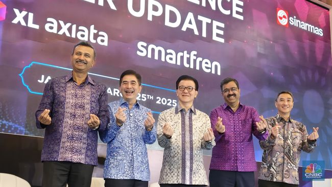 XL Smart Resmi Merger, Ini Kata Dua Pemegang Saham