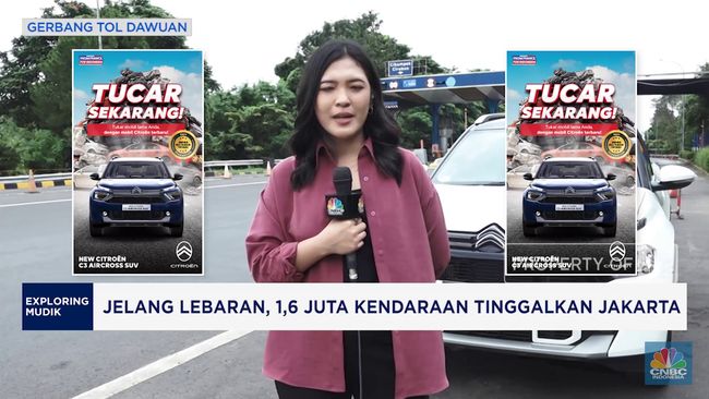 Video: Jelang Lebaran, 1,6 Juta Kendaraan Tinggalkan Jakarta