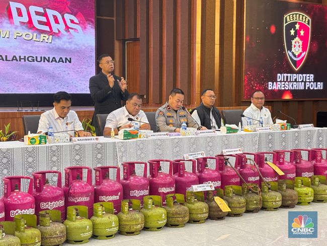 Bareskrim Beberkan Kasus LPG Oplosan di Karawang & Semarang