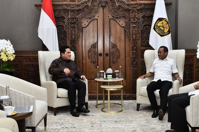 Erick-Bahlil Duduk Bareng Bahas Kelanjutan Investasi Baterai CATL