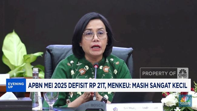 Video: APBN Mei 2025 Defisit Rp 21T, Menkeu Klaim Masih Kecil