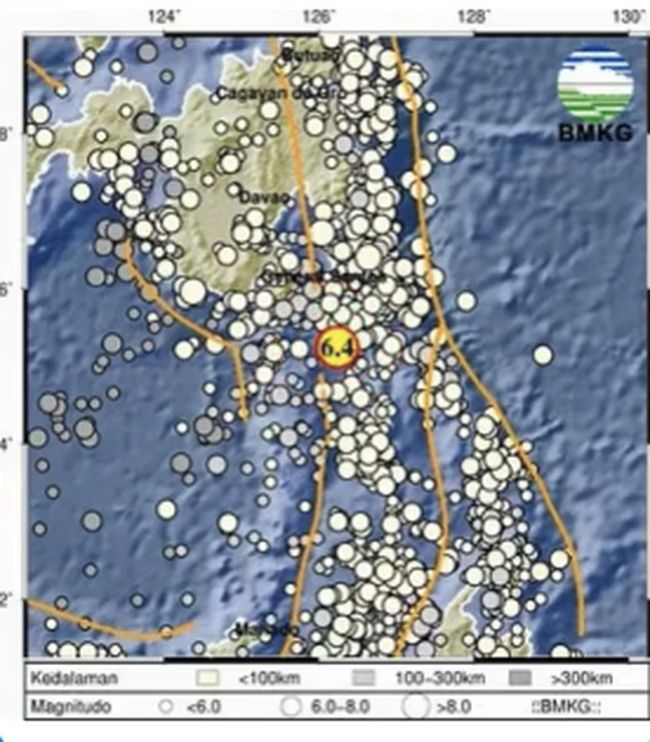 Rentetan Gempa Bumi Guncang Sulawesi Utara, Ini Kata BMKG