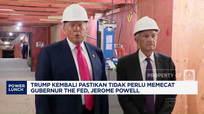 Video: Lagi! Trump Sebut Tak Perlu Pecat Bos The Fed, Jerome Powell