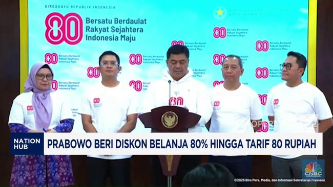 Video: Prabowo Beri Diskon Belanja 80% Hingga Tarif Khusus Rp80