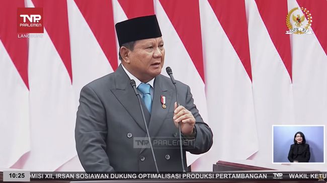 Prabowo Sebut Kerugian Negara Akibat Tambang Ilegal Capai Rp300 T
