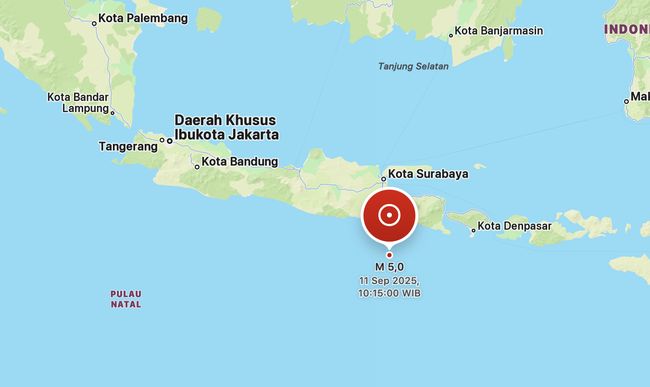 (Update) Gempa Dangkal M5,0 Guncang Malang, Ini Penjelasan BMKG