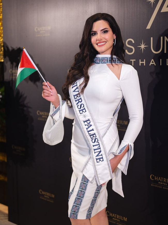 Sejarah! Miss Palestine Tampil Perdana di Kontes Miss Universe