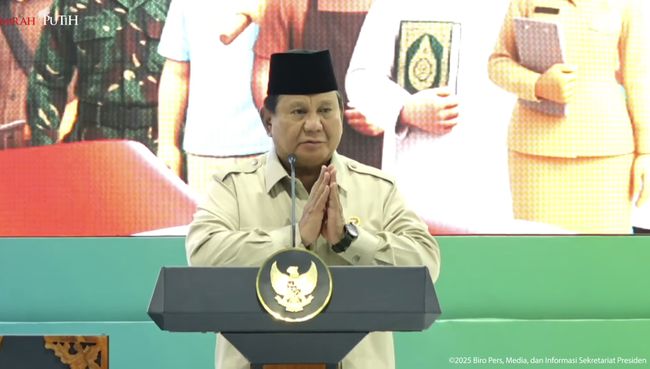Prabowo: Kadang Kita Gak Sadar Kita Ini Bangsa Besar